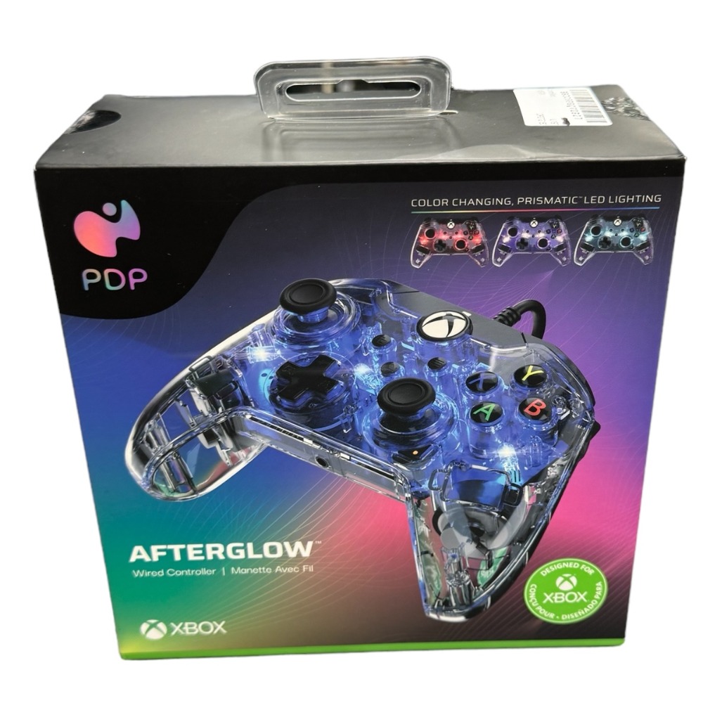 New PDP Afterglow Prismatic Wired Controller Xbox One, Series X/S & PC ...